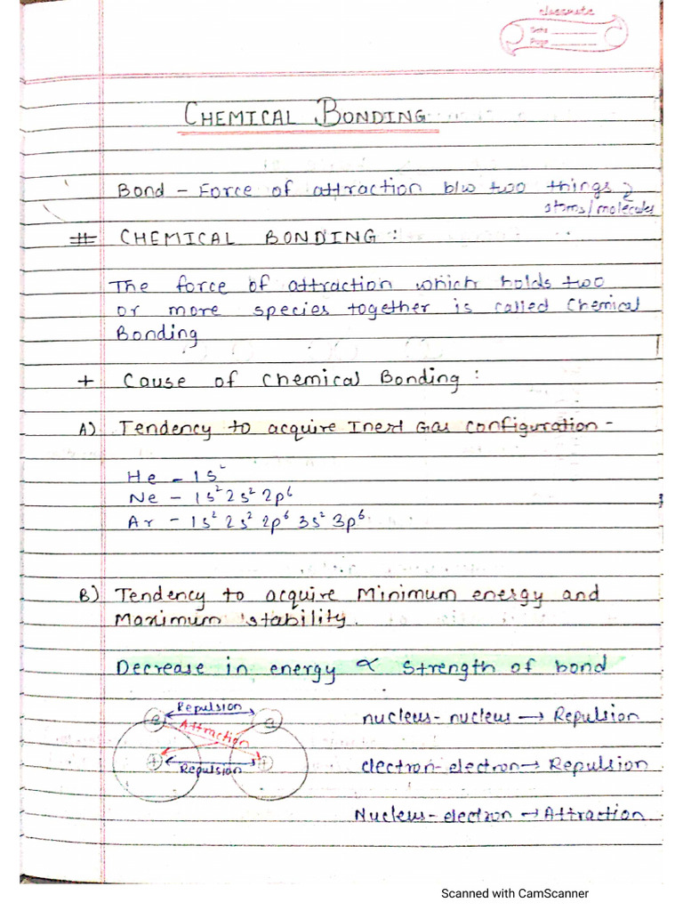 Chemical Bonding 25 | PDF