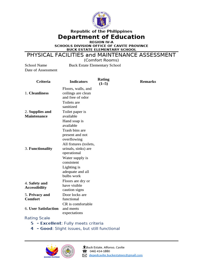 Letterhead Matatag Comfort Rooms | PDF | Toilet | Sanitation