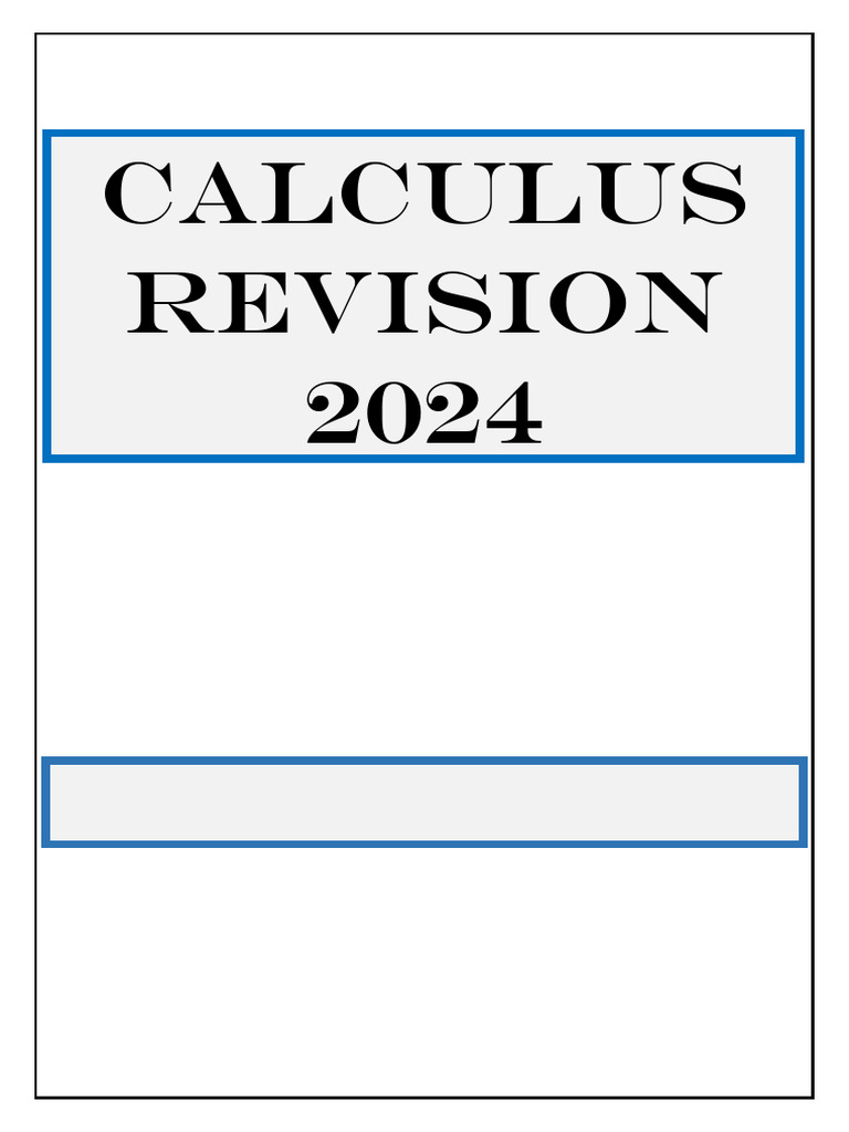 Cubic Function Graphs Revision 2024 | PDF | Geometry | Analysis