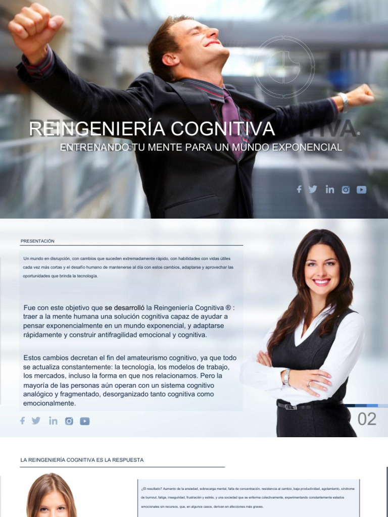 Convite Reengenharia Cognitiva | PDF | Estrés (biología) | Mente