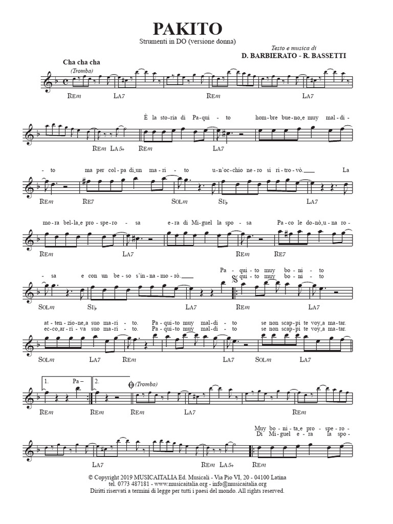 09.pakito (Versione Donna) | PDF