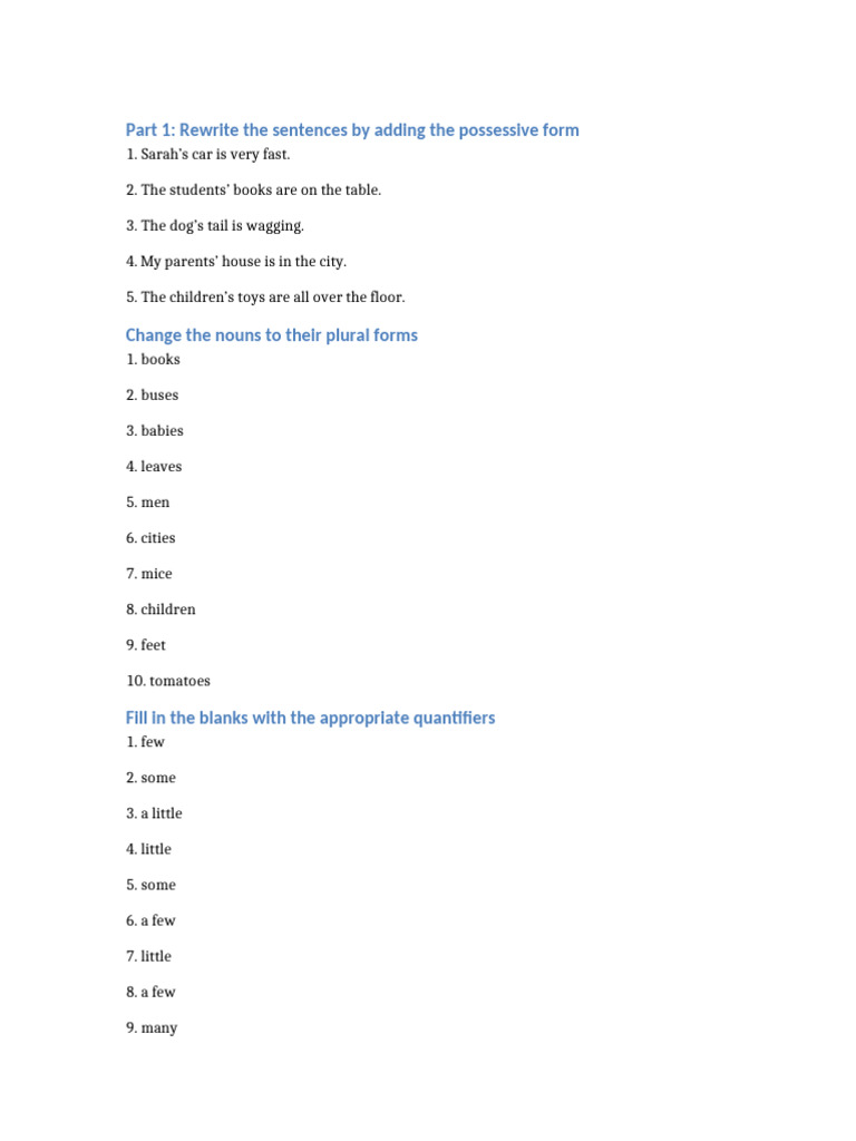 Pre Beginner Exam Solved | PDF