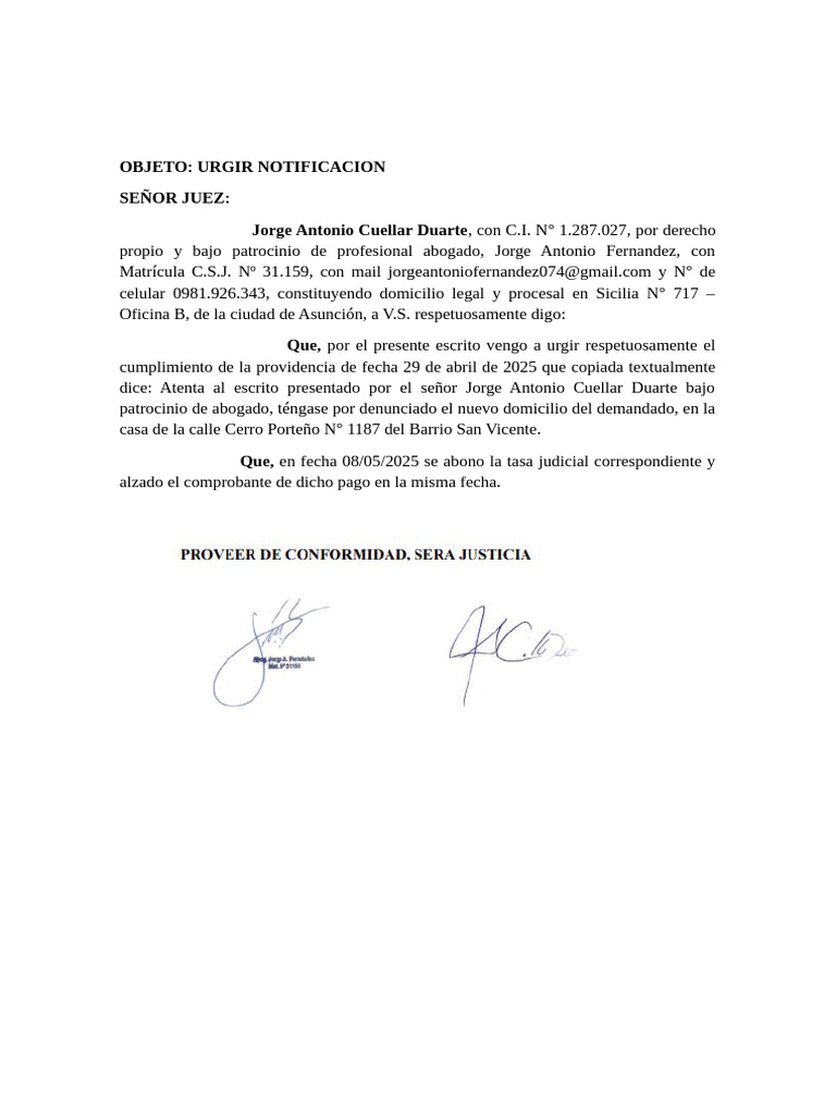 Jorge Cuellar Urgir | PDF