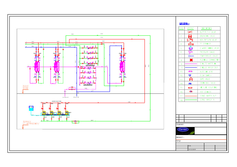 Technip, Noida Existing P&id | PDF | Engineering Thermodynamics | Building Automation