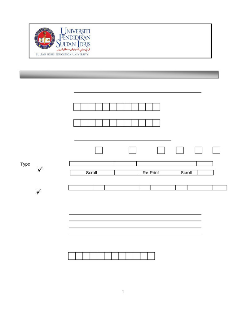 Borang Pengambilan Transkrip Dan Skrol-Pindaan 3 | PDF | Government And ...