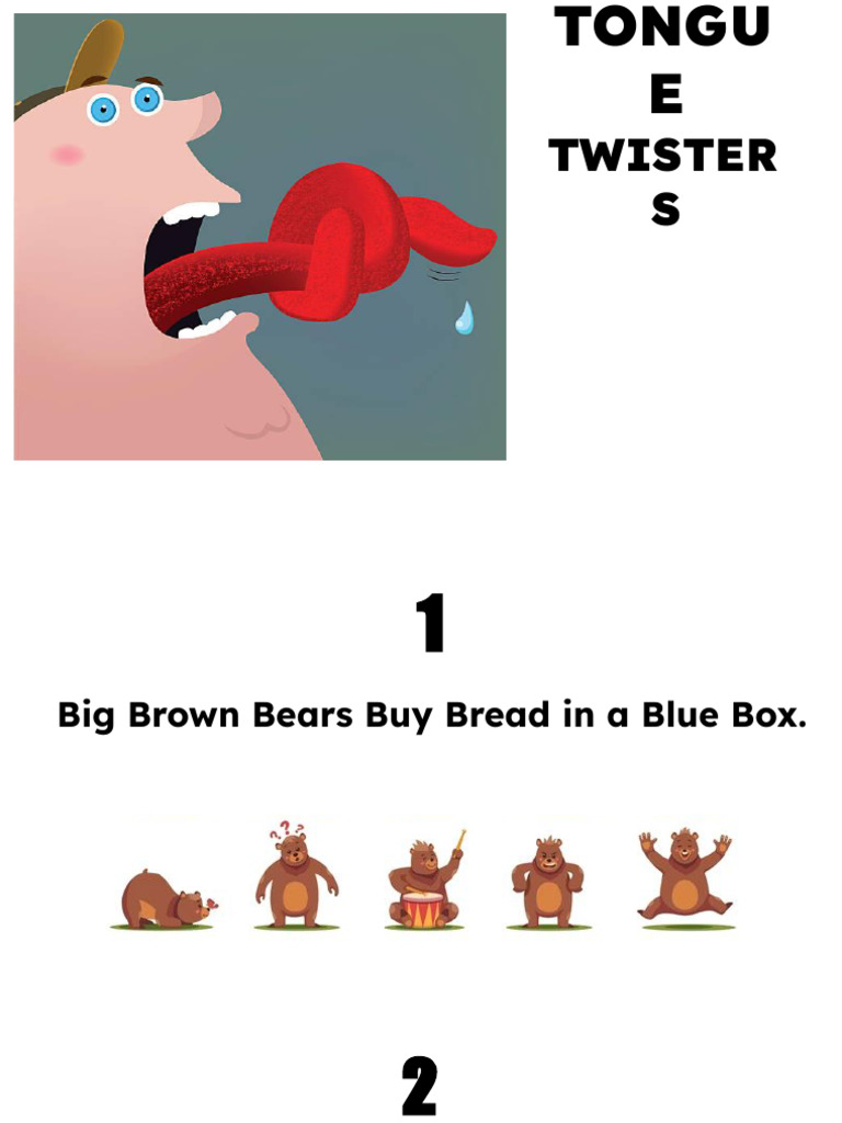 Tongue Twisters | PDF