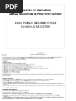 2025 SCH Selection Form - New1 | PDF