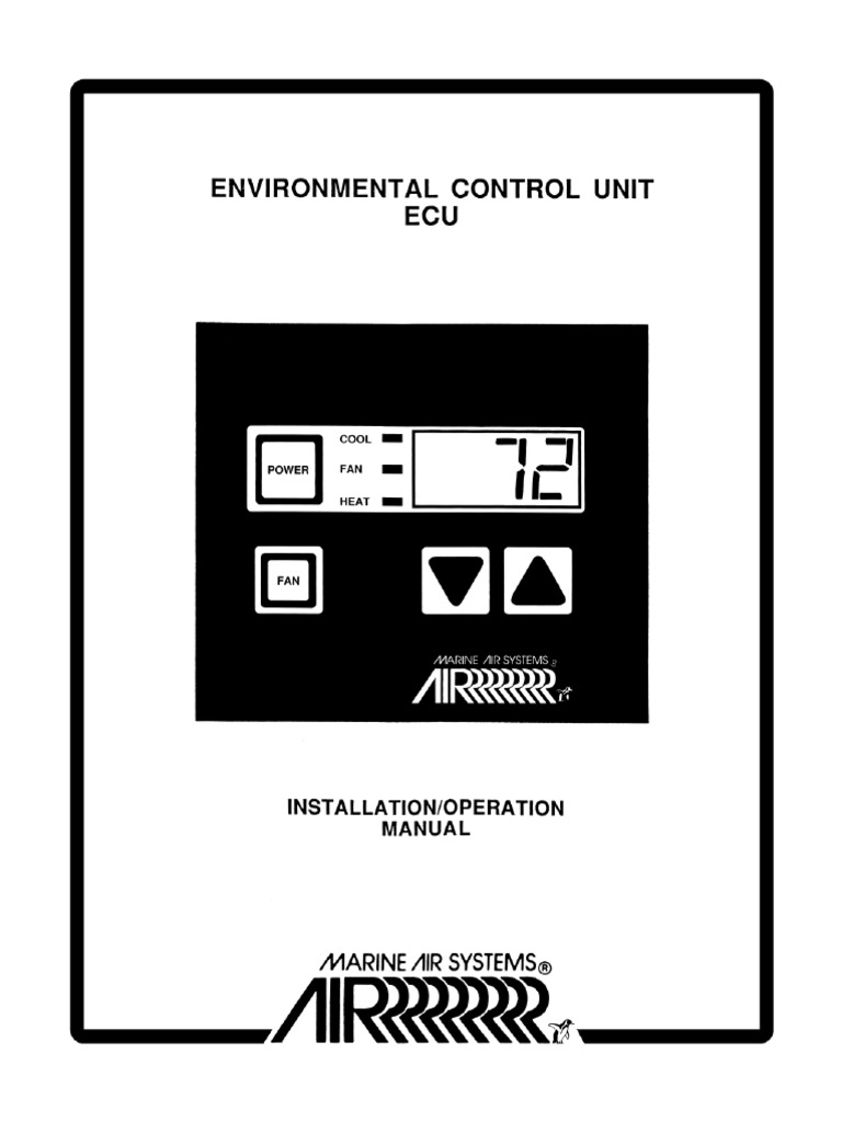 ECU Control Manual | PDF