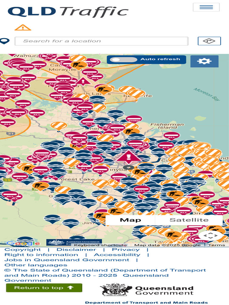 Road Condition Information - QLDTraffic | PDF