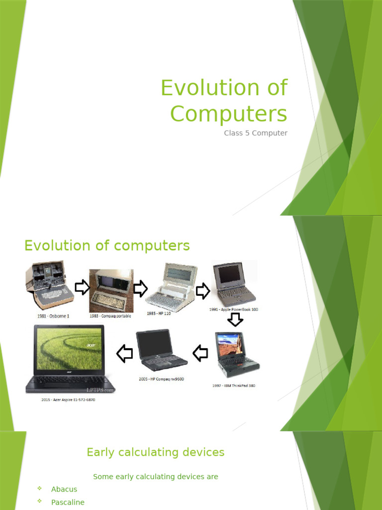 Evolution of Computers | PDF | Machines | Equipment