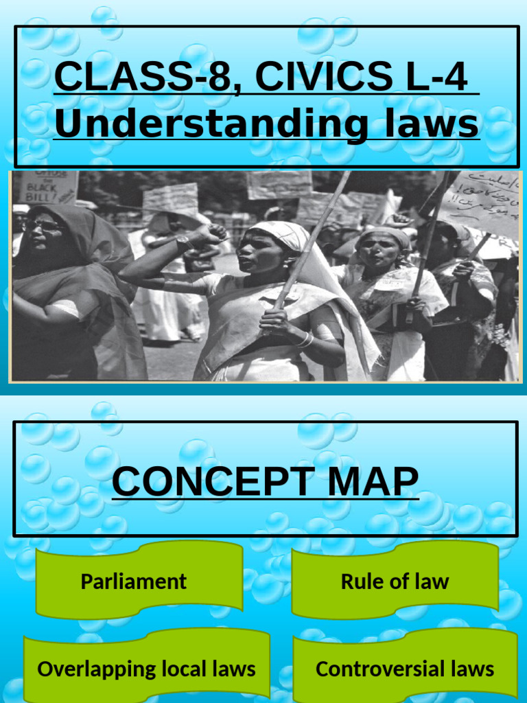 Civics L-4 Understanding Laws | PDF | Domestic Violence | Violence