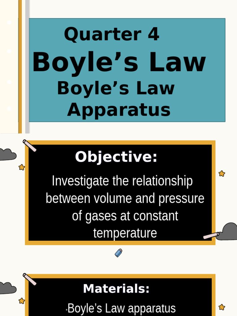 Boyles Law Apparatus Activity | PDF