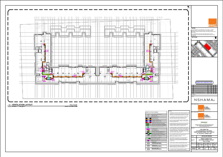 M-20 - Roof Floor - Ventilation Layout | PDF