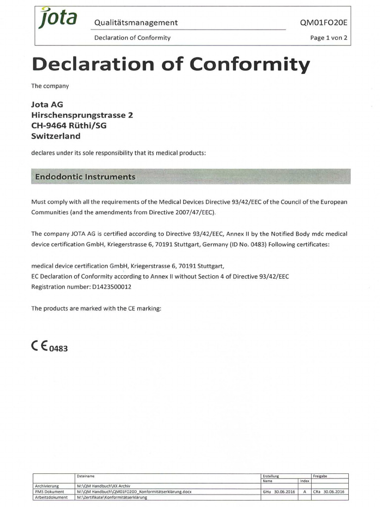 6-Declaration de Conformité | PDF