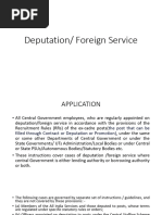 Deputation Guideline | PDF | Government | Public Administration