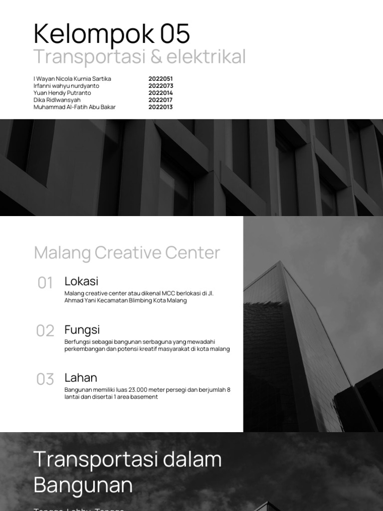 Kelompok 05 - PPT - Survey Utilitas Bangunan Lanjut MCC | PDF