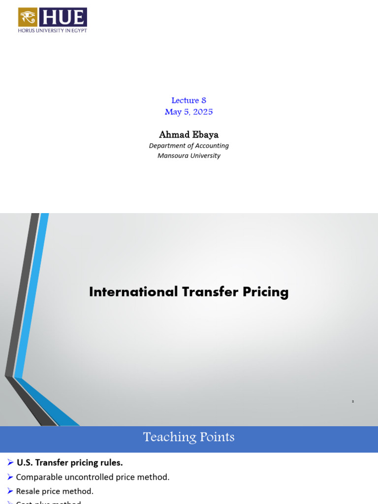 Lecture08 International Level4 2ndsemester 2024-2025-1 | PDF | Reseller ...