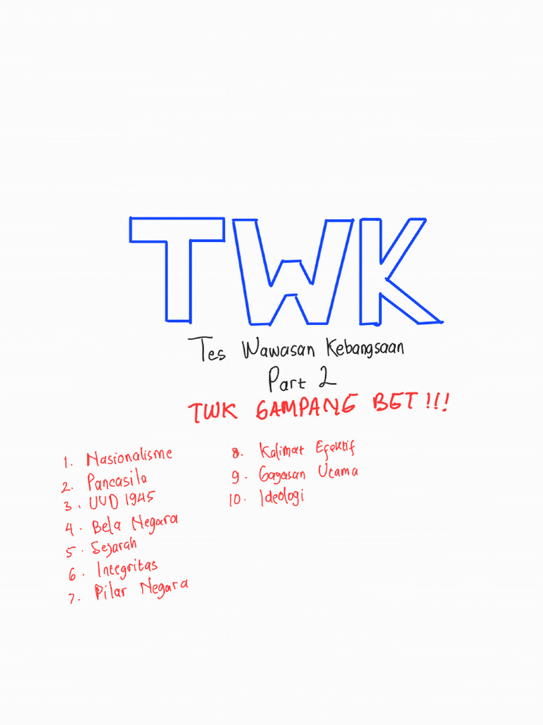 TWK 2 | PDF