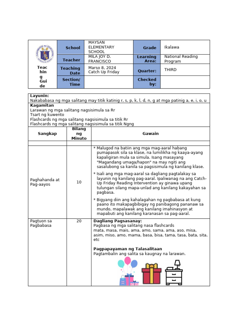 Filipino 2 Frustration - Intervention | PDF