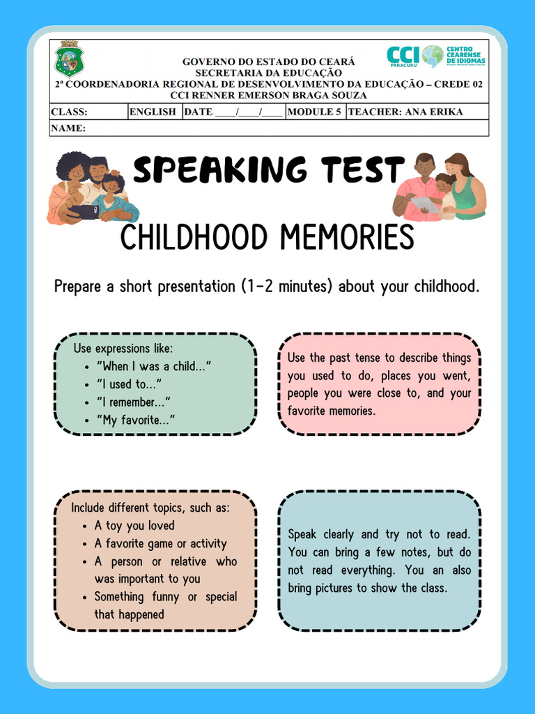Speaking Test | PDF