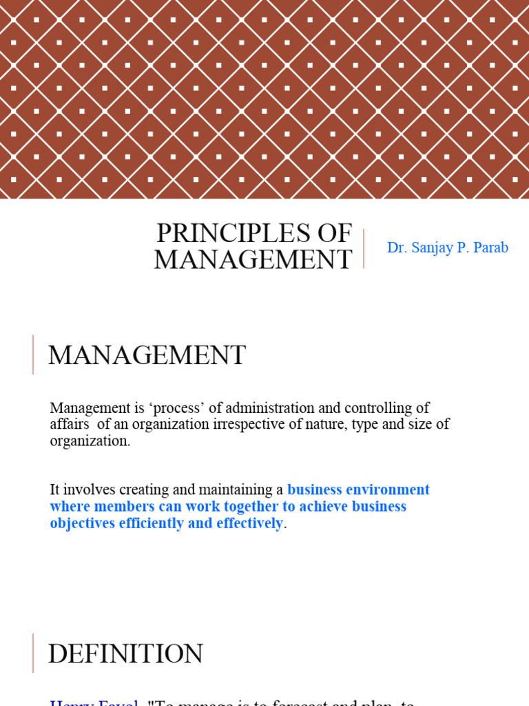 Principles of Management Overview | PDF | Six Sigma | Economies