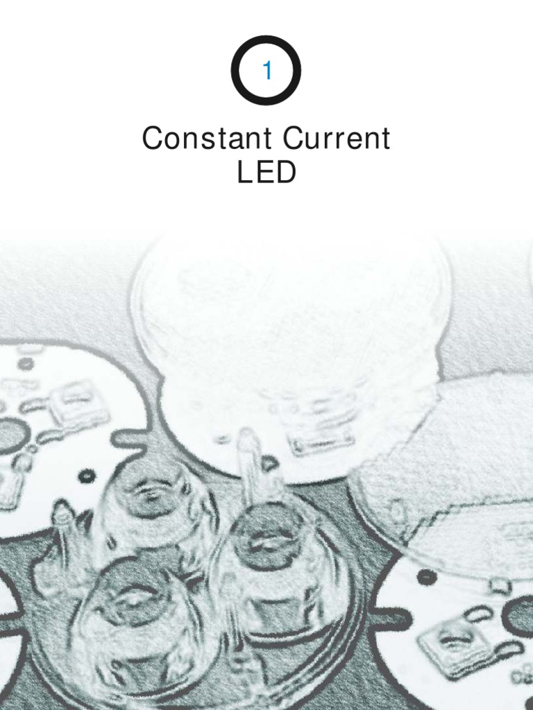 1 Constant Current Led | PDF | Equipment | Components