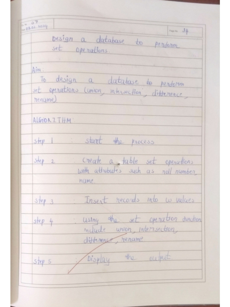 Rdbms&Oracle Program 7 | PDF