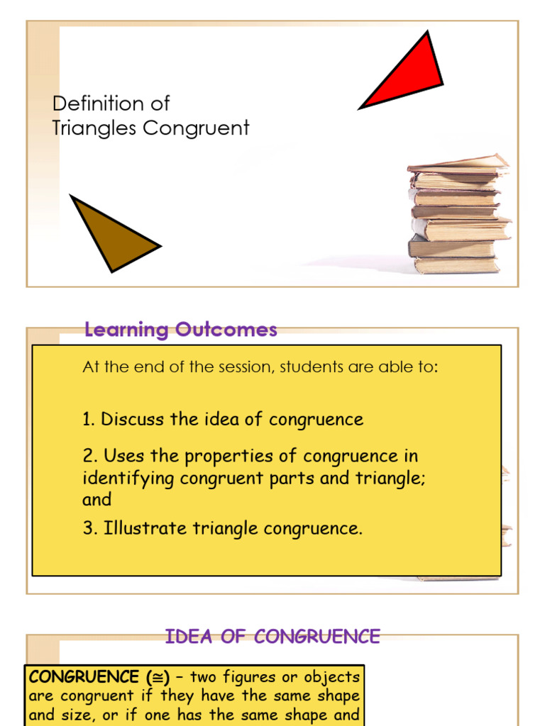 Definition_of_Triangle_Congruence-for-students (1) | PDF | Shape | Triangle