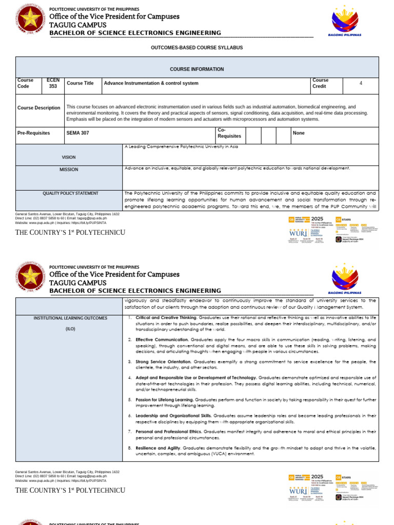 Ece 1st Sem Advance Instrumentation | PDF | Analog To Digital Converter | Digital To Analog ...