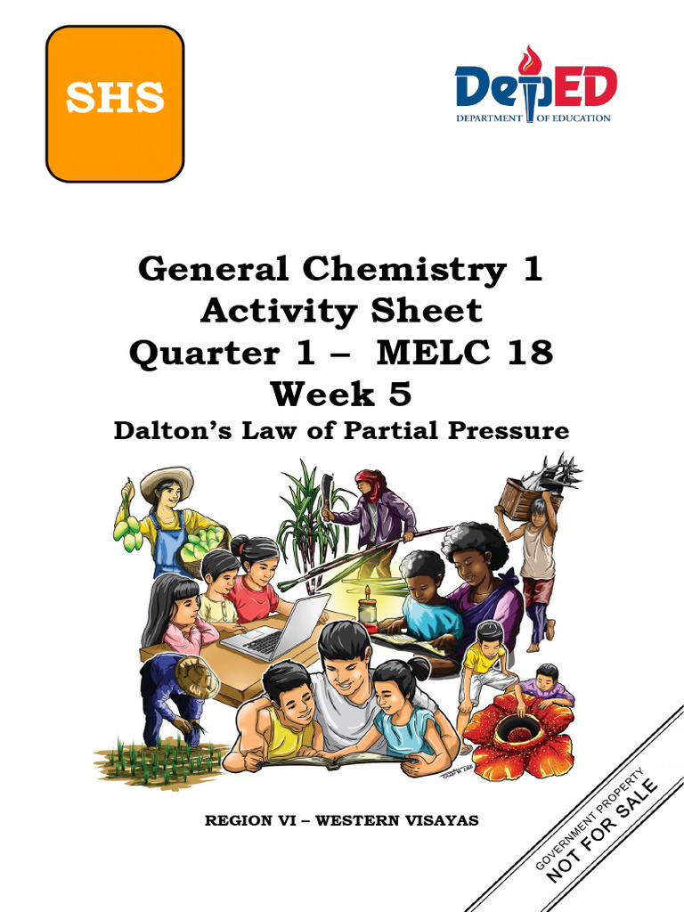 Shs Gen - Chem 1-q1 Mel-18 Week-5 | PDF | Gases | Mole (Unit)
