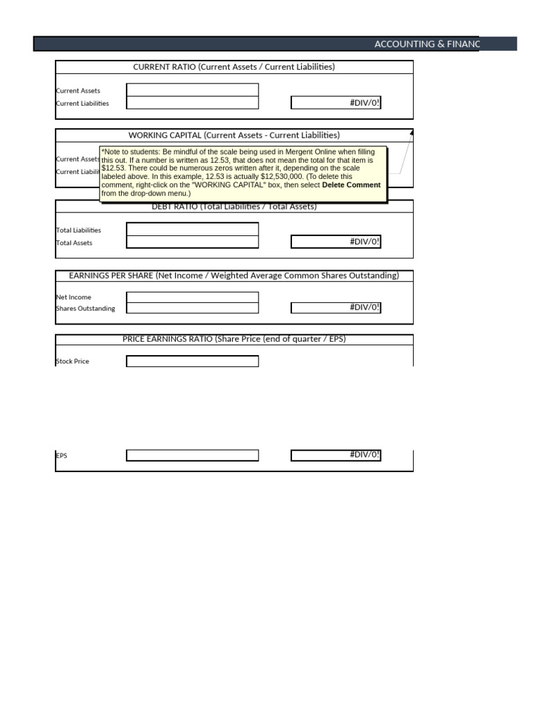Financial Ratios and Analysis Guide | PDF | Net Present Value | Time ...