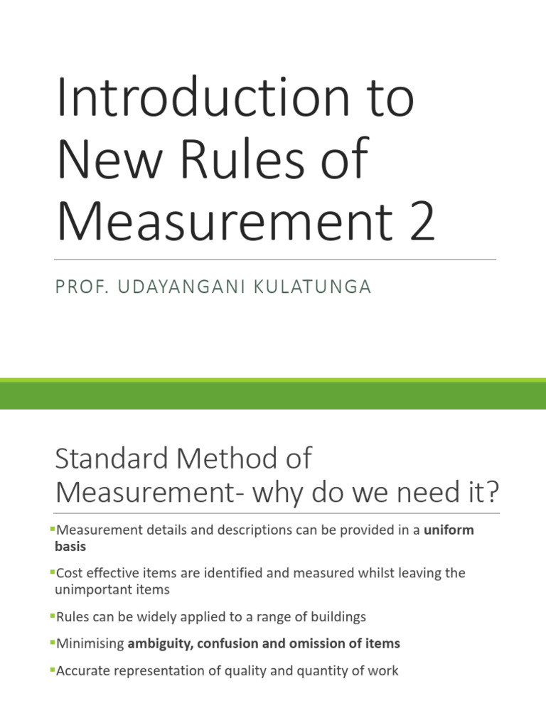 Introduction To NRM2 2023 | PDF | Concrete