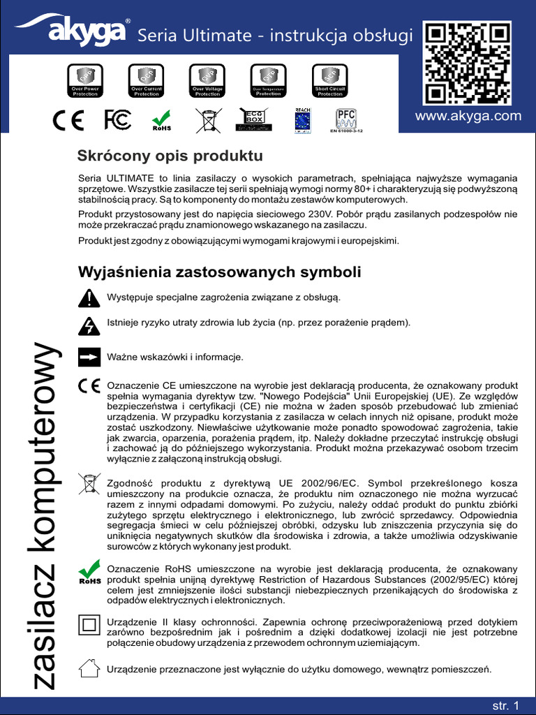 Instrukcja Obslugi Z4 600 | PDF