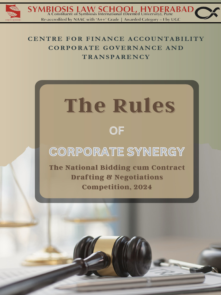 The Rules of Corporate Synergy | PDF