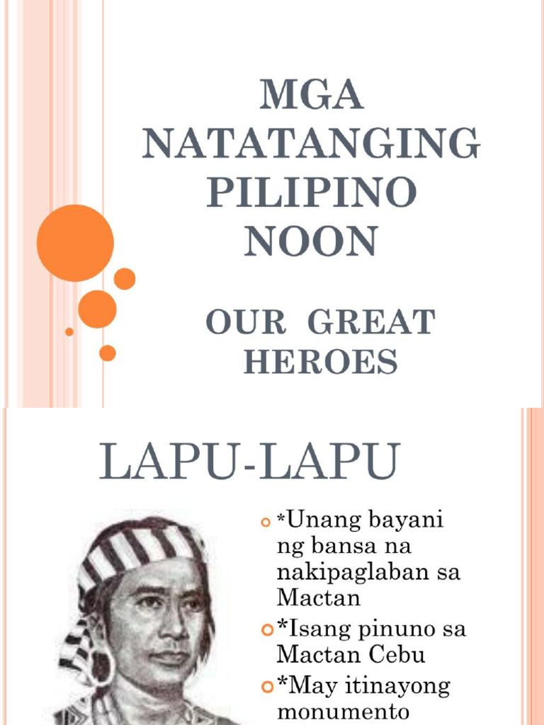 Mga Bayani | PDF