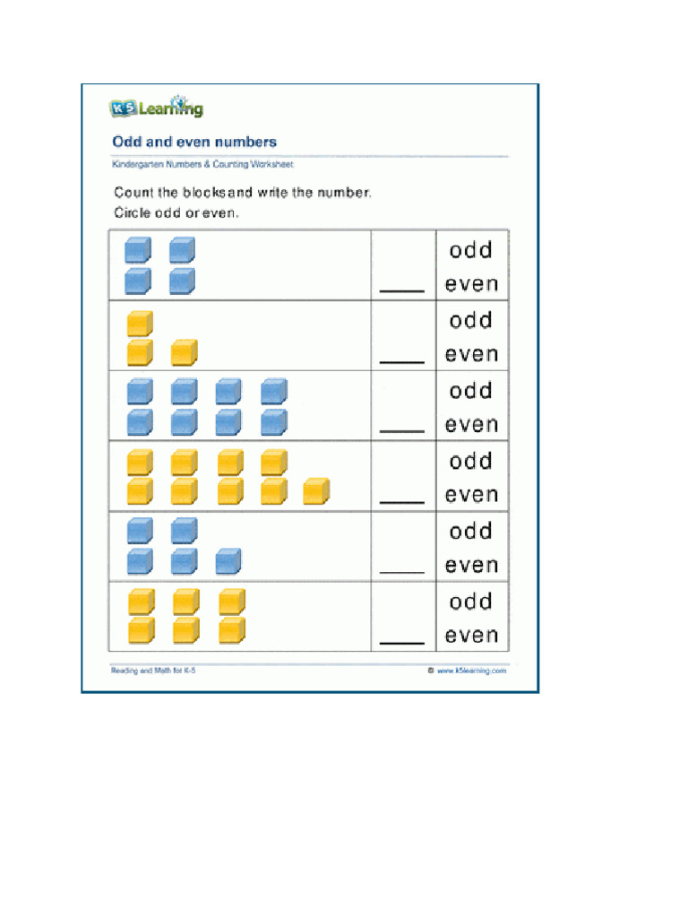 Even Odd Exercise | PDF