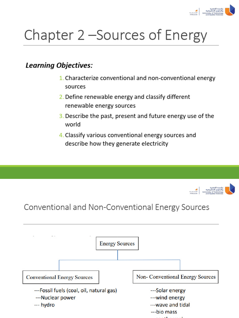 Chapter 2 Energy Sources | PDF | Fuels | Petroleum