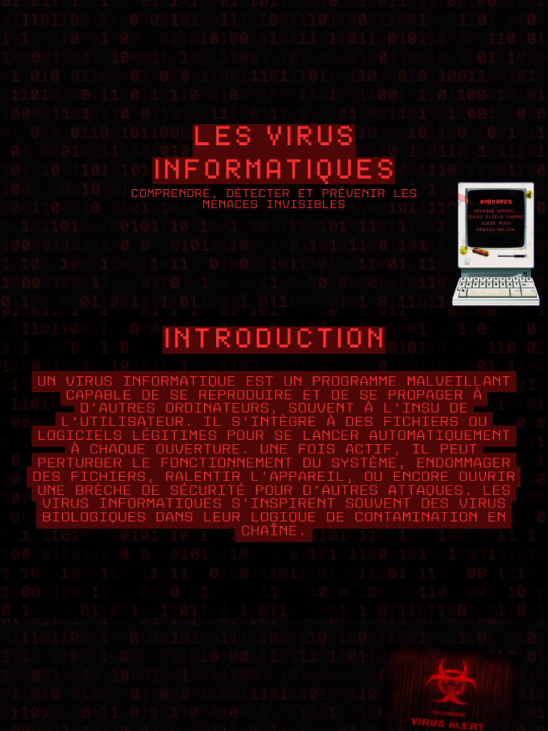 Comprendre les virus informatiques | PDF | Virus informatique ...