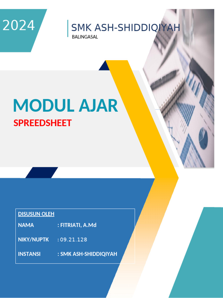 Modul Ajar Spread Sheet | PDF