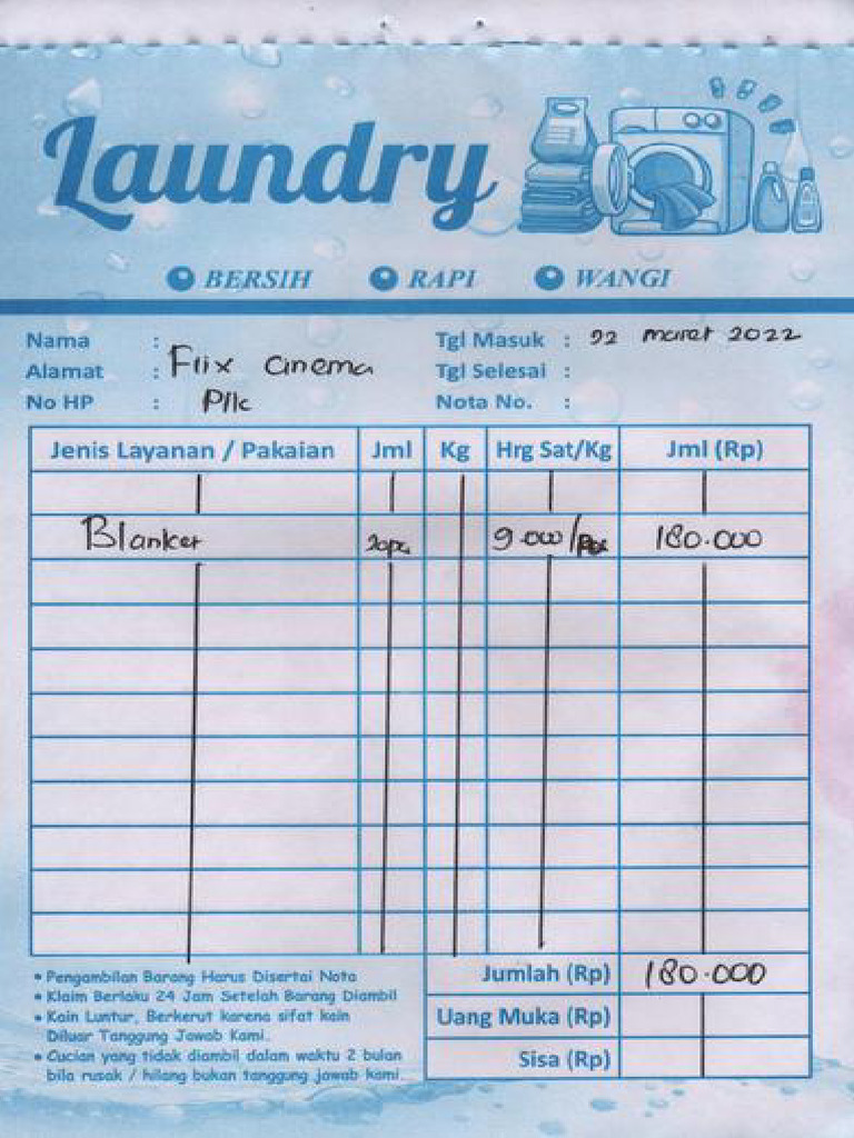 Bon Laundry 2 | PDF