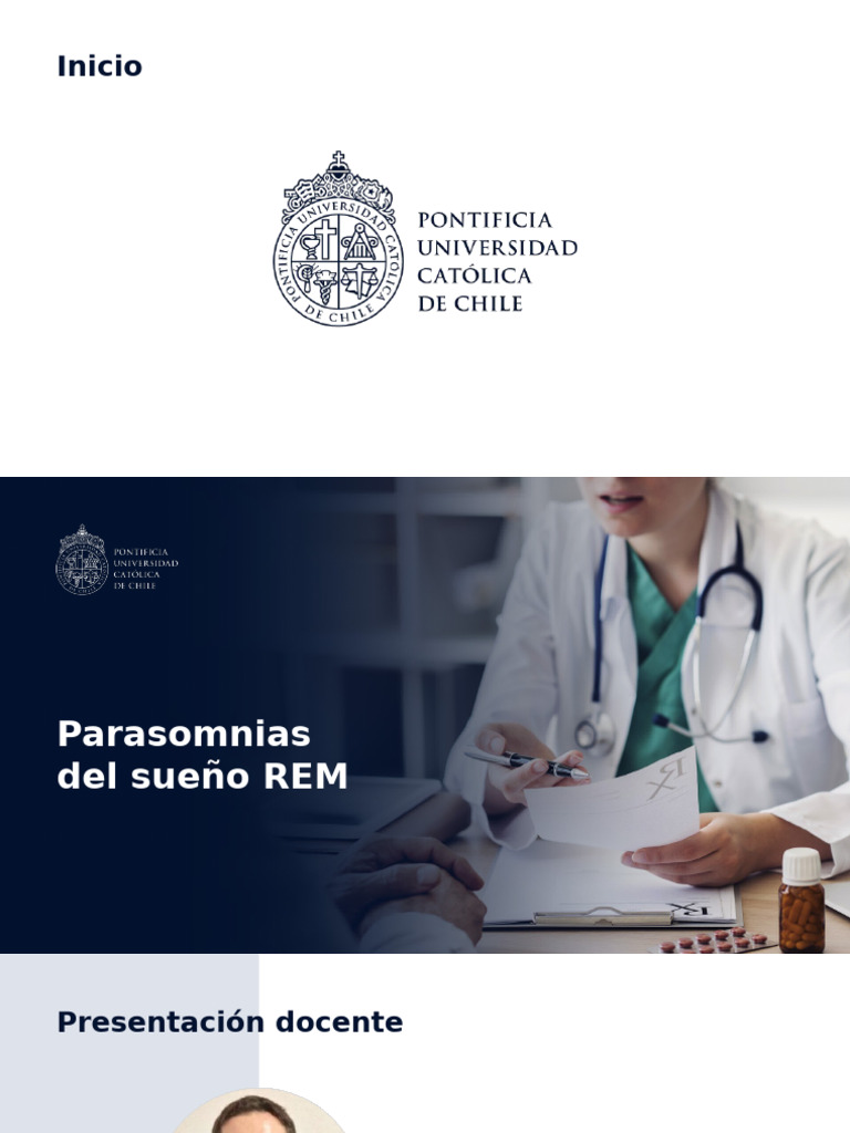 Parasomnias y Sueño REM: Diagnóstico y Tratamiento | PDF | Medicina ...