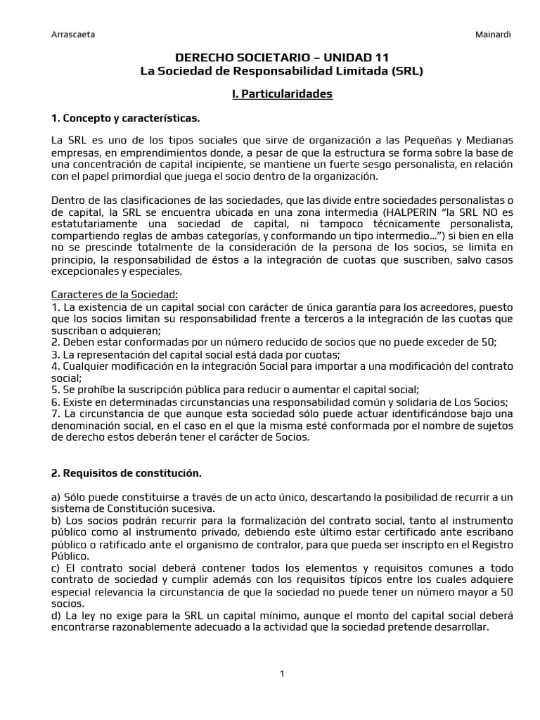 Resumen 2 (1) (2) - 250303 - 180137 | PDF | Sociedad de responsabilidad ...