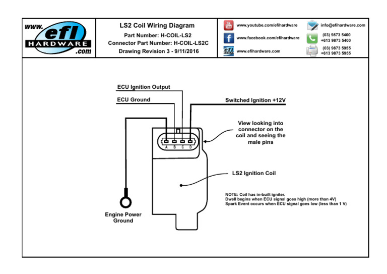 LS2 Ignition Coil Wiring Diagram | PDF