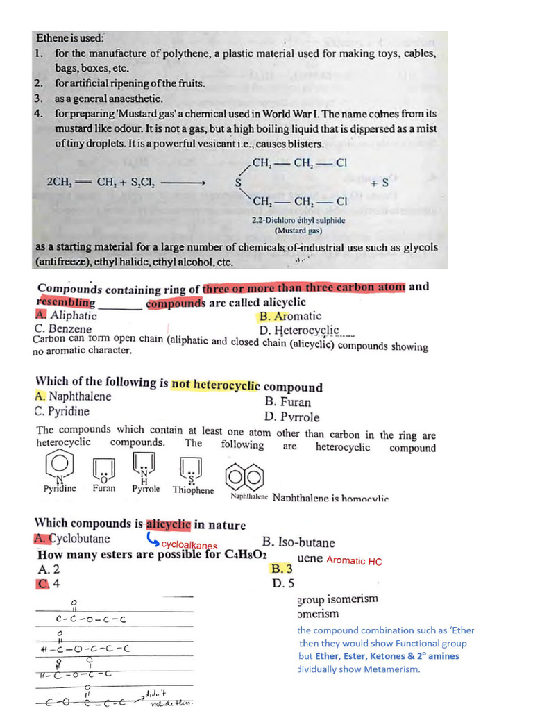 Intro To Organic Chemistry + Chemistry of Hydrocarbons | PDF