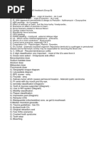 Ore Part 1 Study Plan | PDF | Dentistry