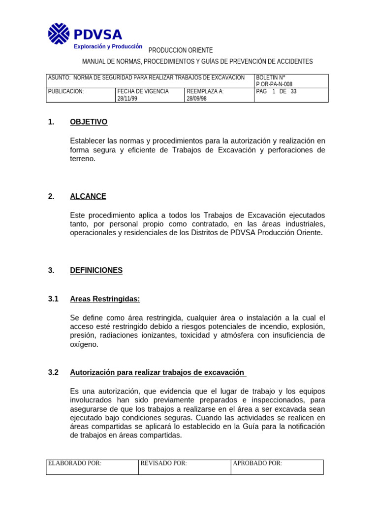 Nor Exca 2000 | PDF | Tubería (transporte de fluidos)