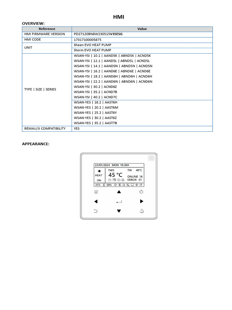 Answer Id 1386 V35esg Hmi Structure HP r0 | PDF | Pump | Menu (Computing)