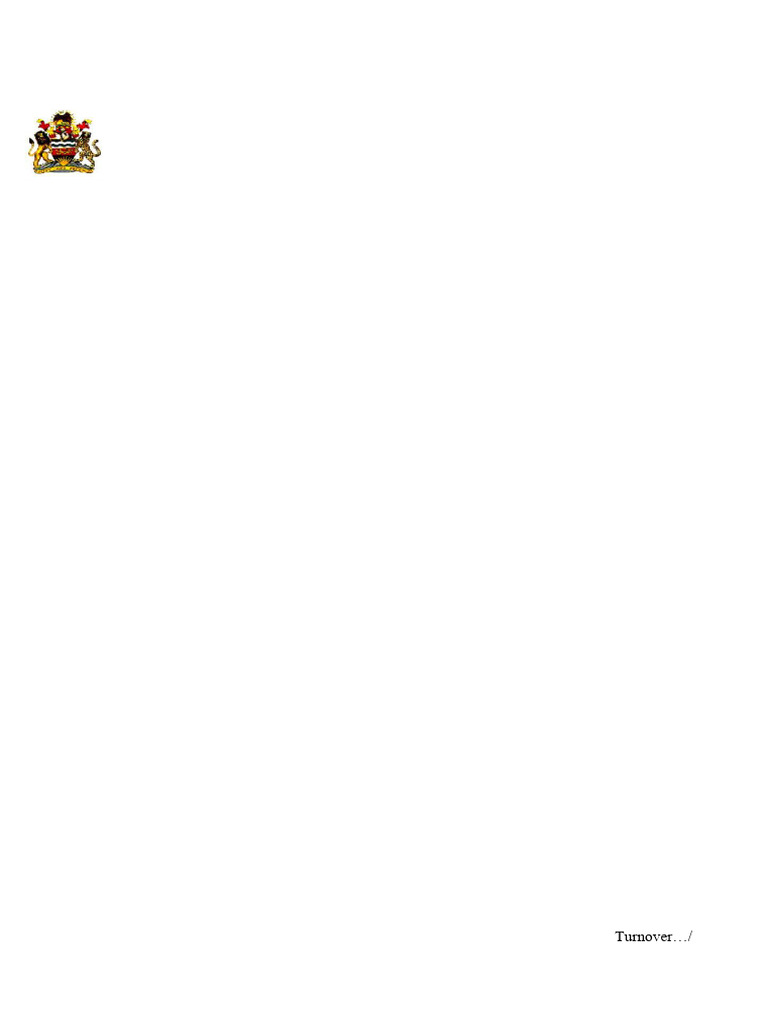 Computer Studies Paper II Swed 2025 | PDF | Data Management | Computing