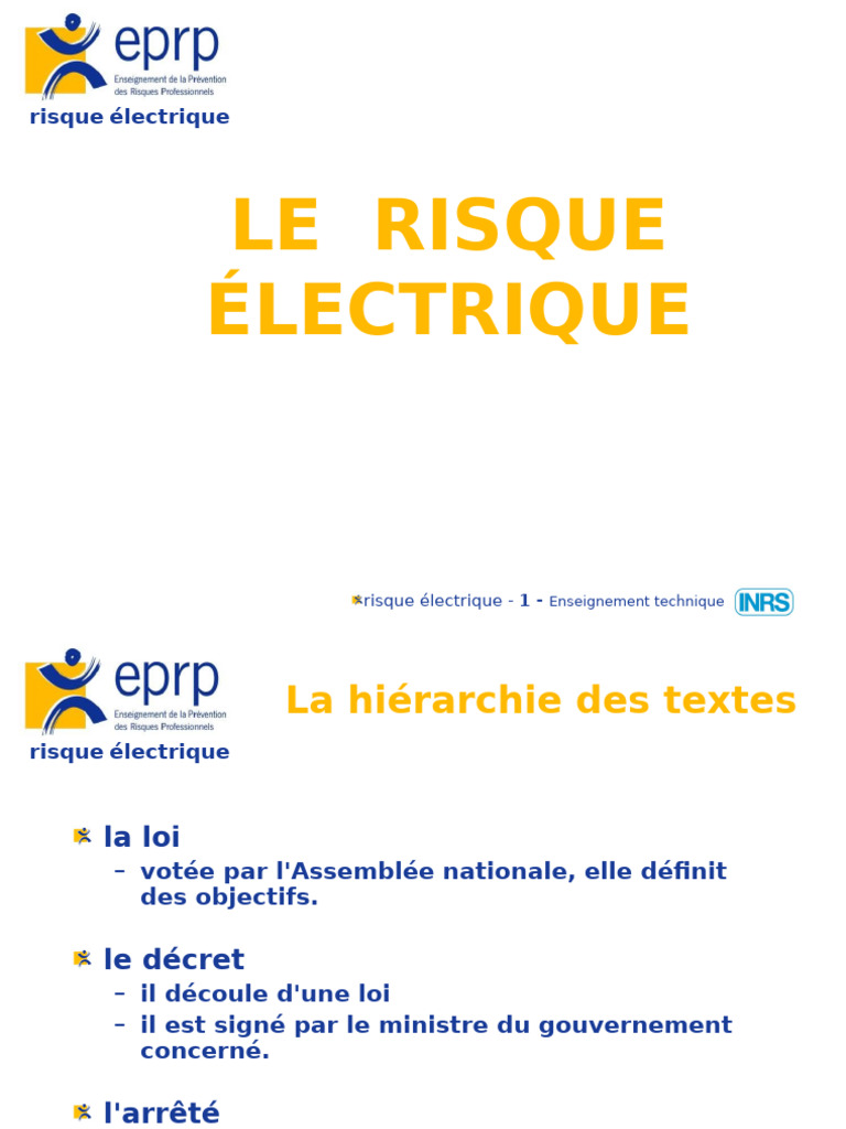 Risque Electrique | PDF | Électricité | Électromagnétisme
