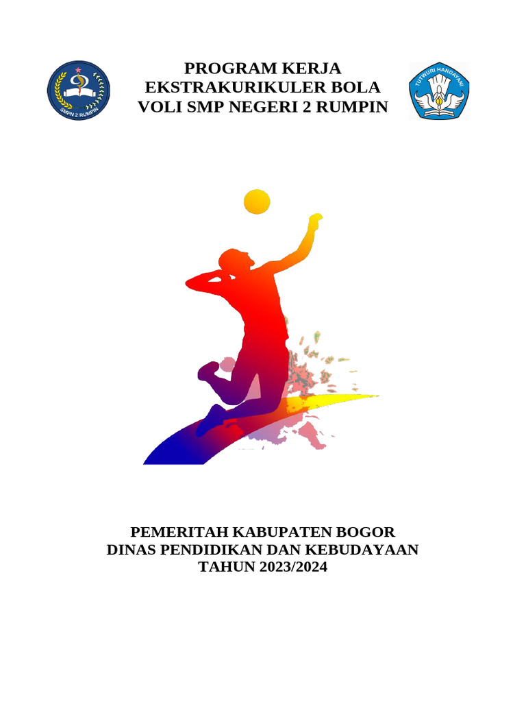 Program Kerja Ekskul Bola Voli SMPN 2 Rumpin | PDF